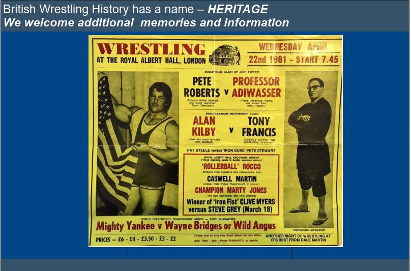 Professor Adiwasser – Wrestling Heritage