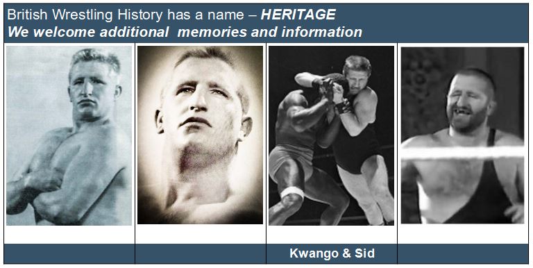 Sid Cooper – Wrestling Heritage