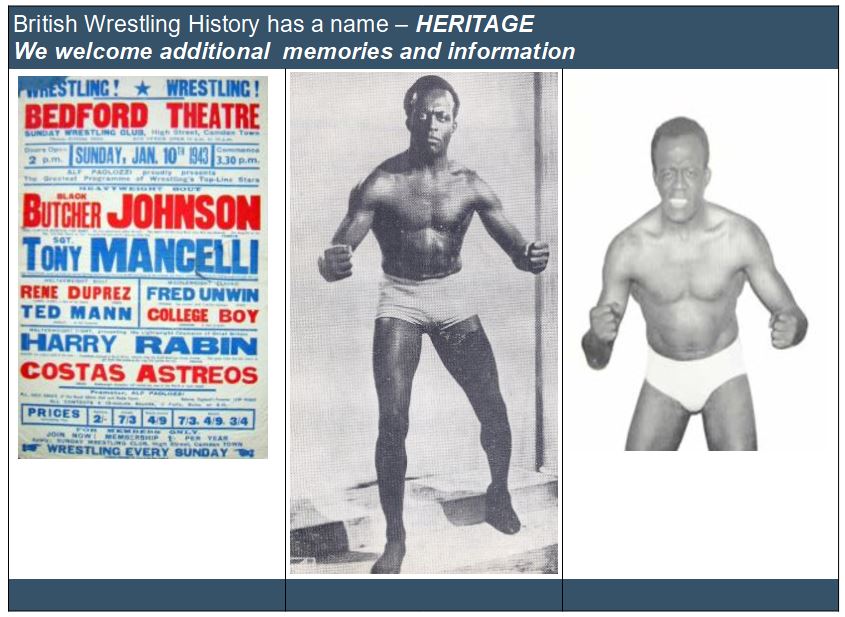 Black Butcher Johnson – Wrestling Heritage