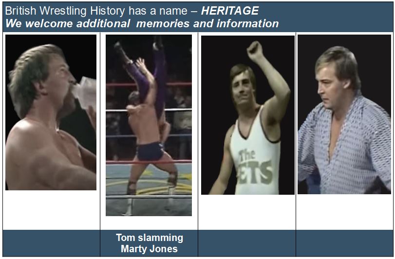 Tom Tyrone – Wrestling Heritage