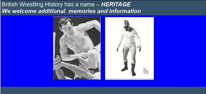 Chris Bailey – Wrestling Heritage