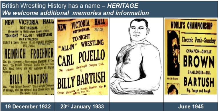 On The Trail of Billy Bartush – Wrestling Heritage