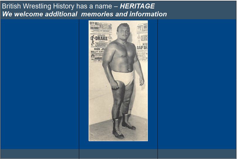 George Drake – Wrestling Heritage