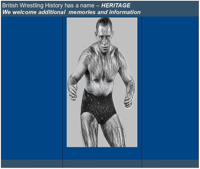 Harry Brooks – Wrestling Heritage