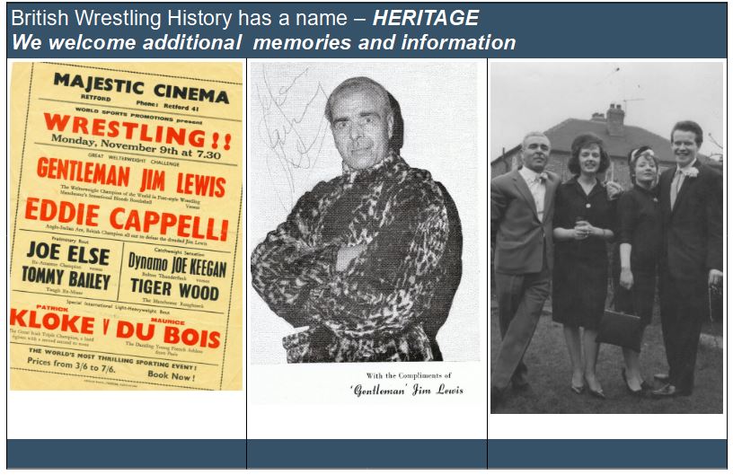 Jim Lewis – Wrestling Heritage