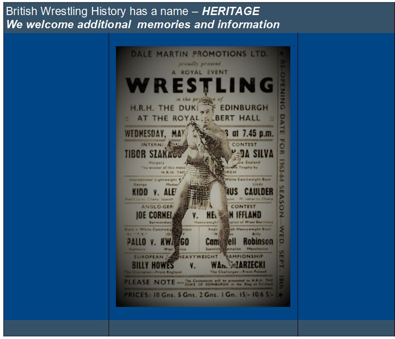 John DaSilva – Wrestling Heritage