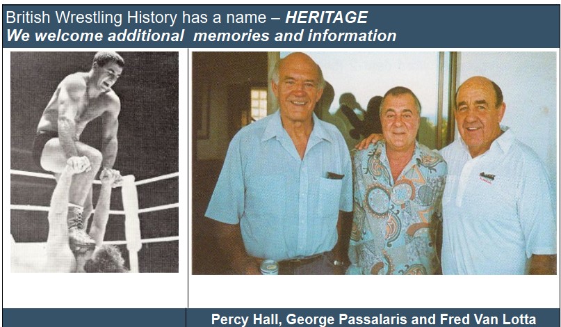 George Passalaris – Wrestling Heritage