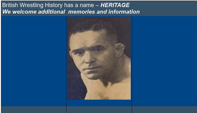 Rex Maxine – Wrestling Heritage