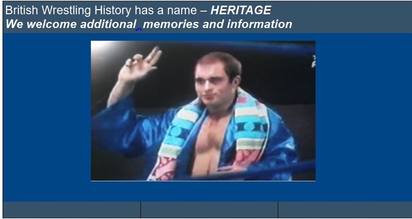 Lee Bronson – Wrestling Heritage