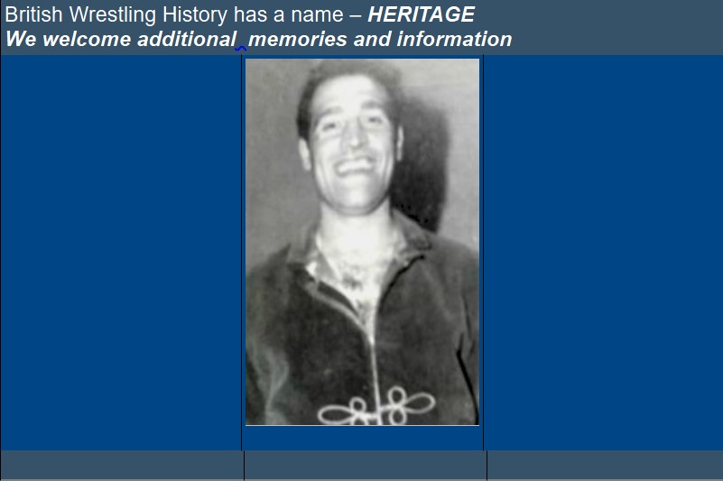 Gordon Corbett – Wrestling Heritage