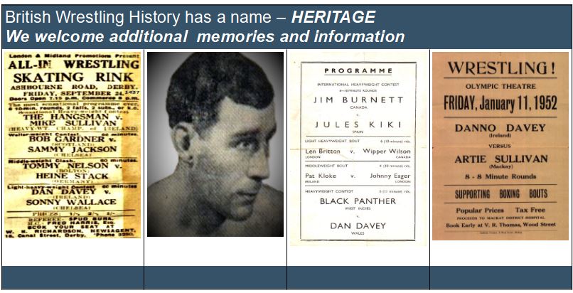 Dan Davey – Wrestling Heritage