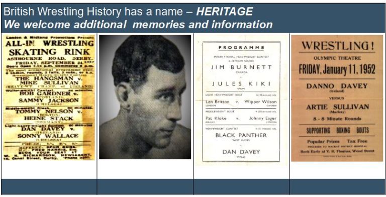 Dan Davey – Wrestling Heritage