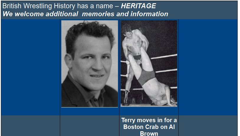 Terry Downs – Wrestling Heritage