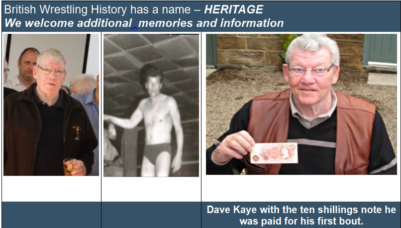 Dave Kaye – Wrestling Heritage
