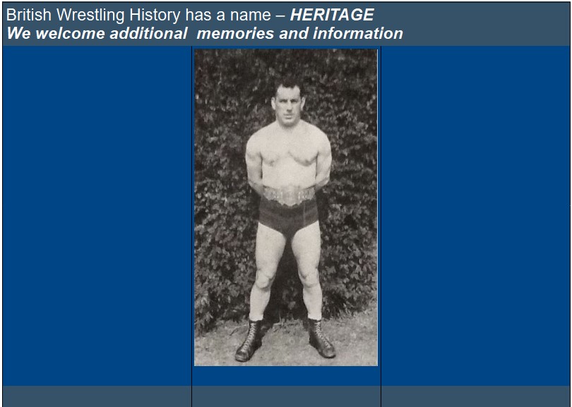 Ernie Riley – Wrestling Heritage
