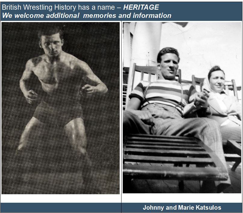 Johnny Katsulos – Wrestling Heritage