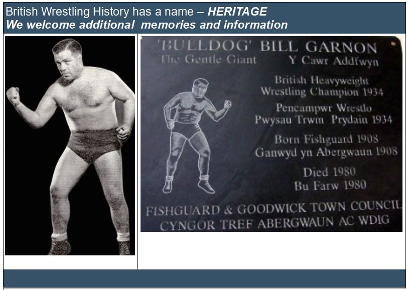 Bulldog Bill Garnon – Wrestling Heritage
