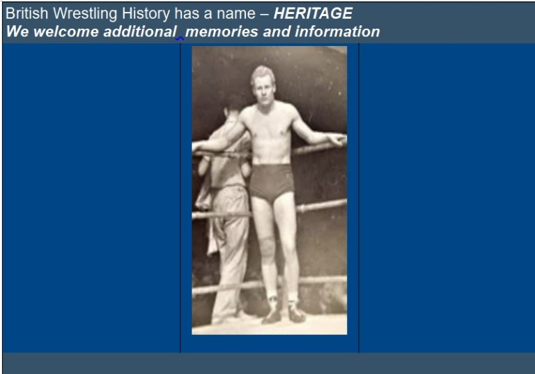 Eddie Flash Barker – Wrestling Heritage