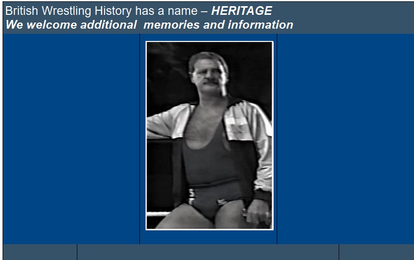 Steve Taylor – Wrestling Heritage