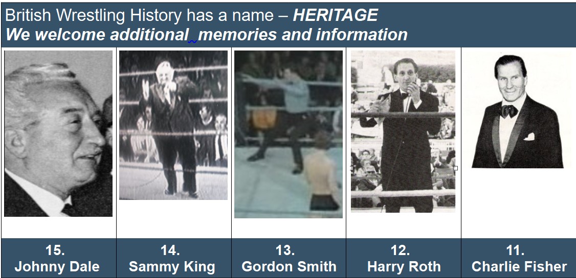 The Heritage Years Top Referees & Masters of Ceremonies – Wrestling ...