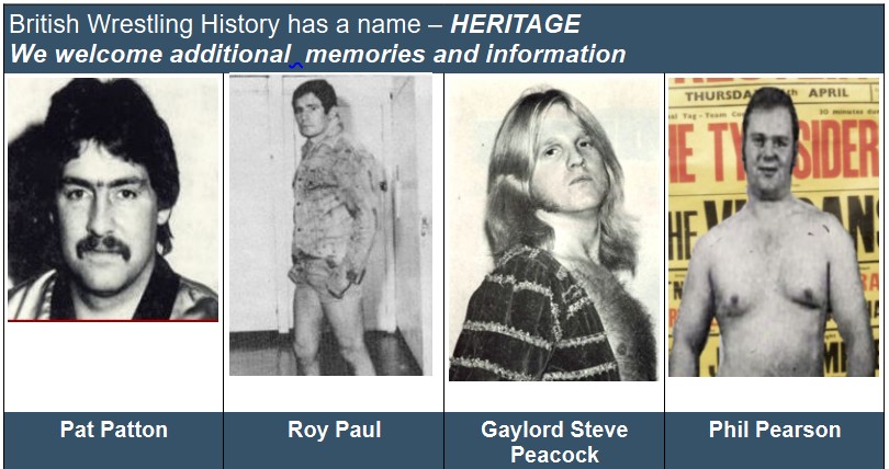 Wrestlers: P1 – Wrestling Heritage
