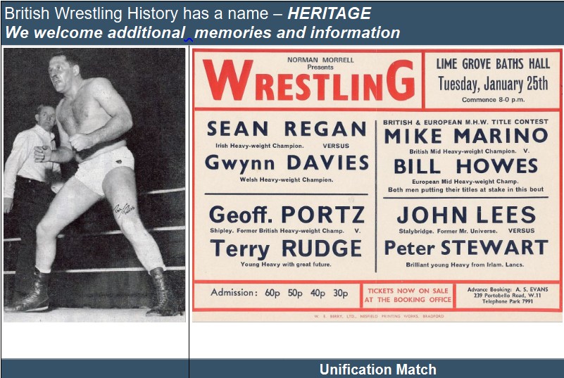 Bill Howes – Wrestling Heritage