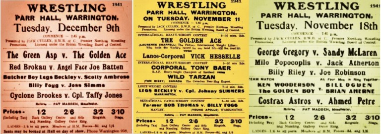 Premier Northern Wrestling Promotions – Wrestling Heritage