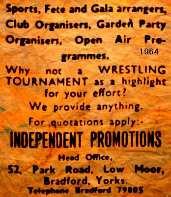 Independent Promotions – Wrestling Heritage
